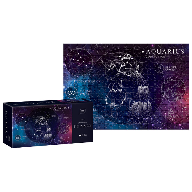 Puzzle 250 kom zodiac 11 aquarius (vodenjak) Interdruk (56857)
